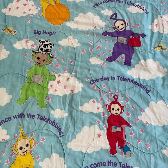 Disney | Other | Vintage 9s Teletubbies Twin Comforter | Poshmark